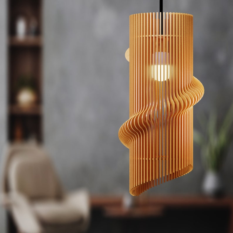 Wood Pendant Lamp - Inspirations